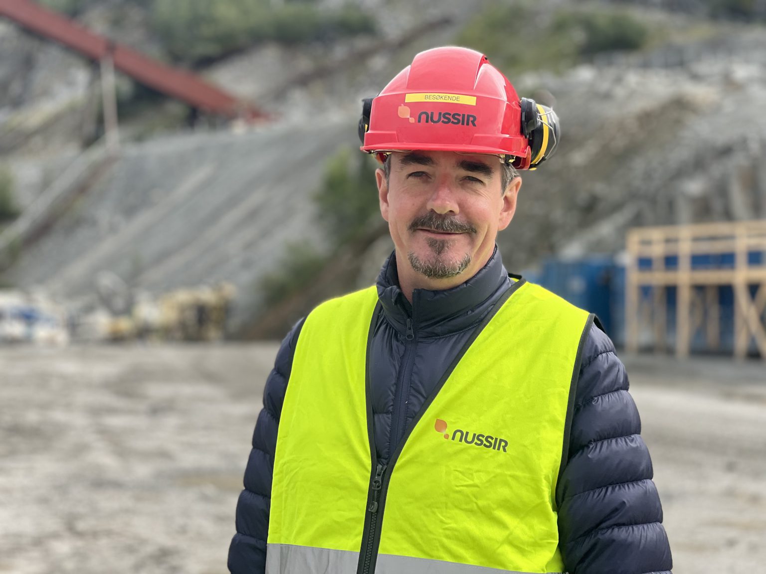 LO og Norsk Arbeidsmandsforbund besøkte Nussir – Teknologi ...